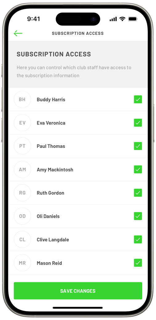 Manage Subscription Guide (Team)